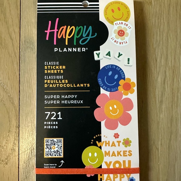 Happy Planner | Design | Happy Planner Classic Super Happy Sticker Book ...